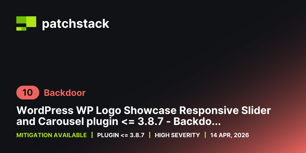 Backdoor in WordPress WP Logo Showcase Responsive Slider and Carousel ...
