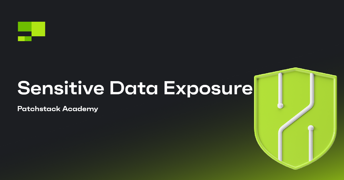 Protect against Sensitive Data Exposure