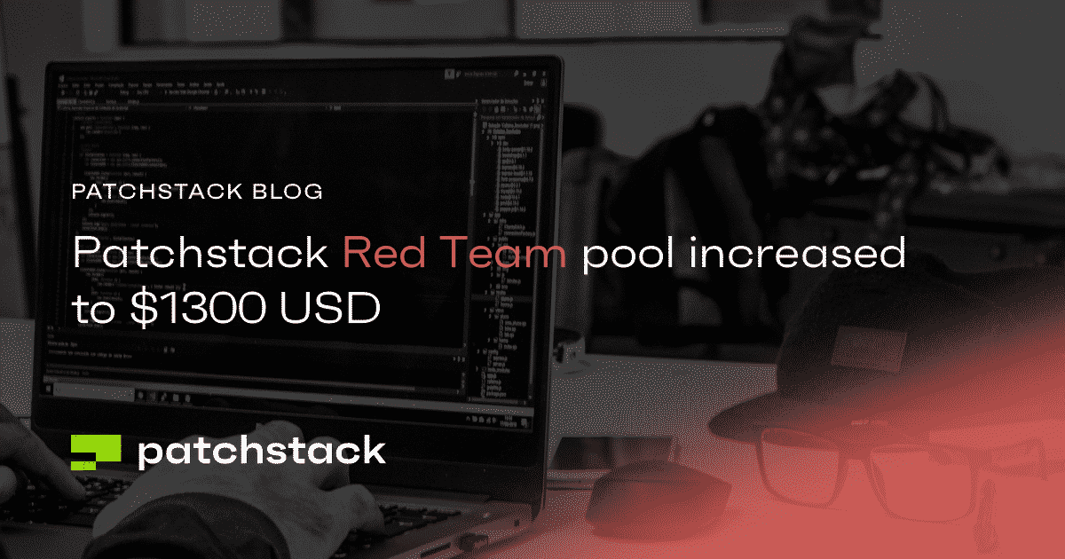 Patchstack Red Team Prize Pool Increased To $1300 USD - Patchstack
