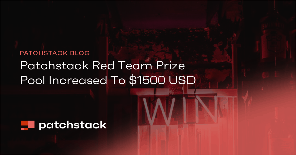 Red Team Prize Pool Increased To $1500 USD In June - Patchstack