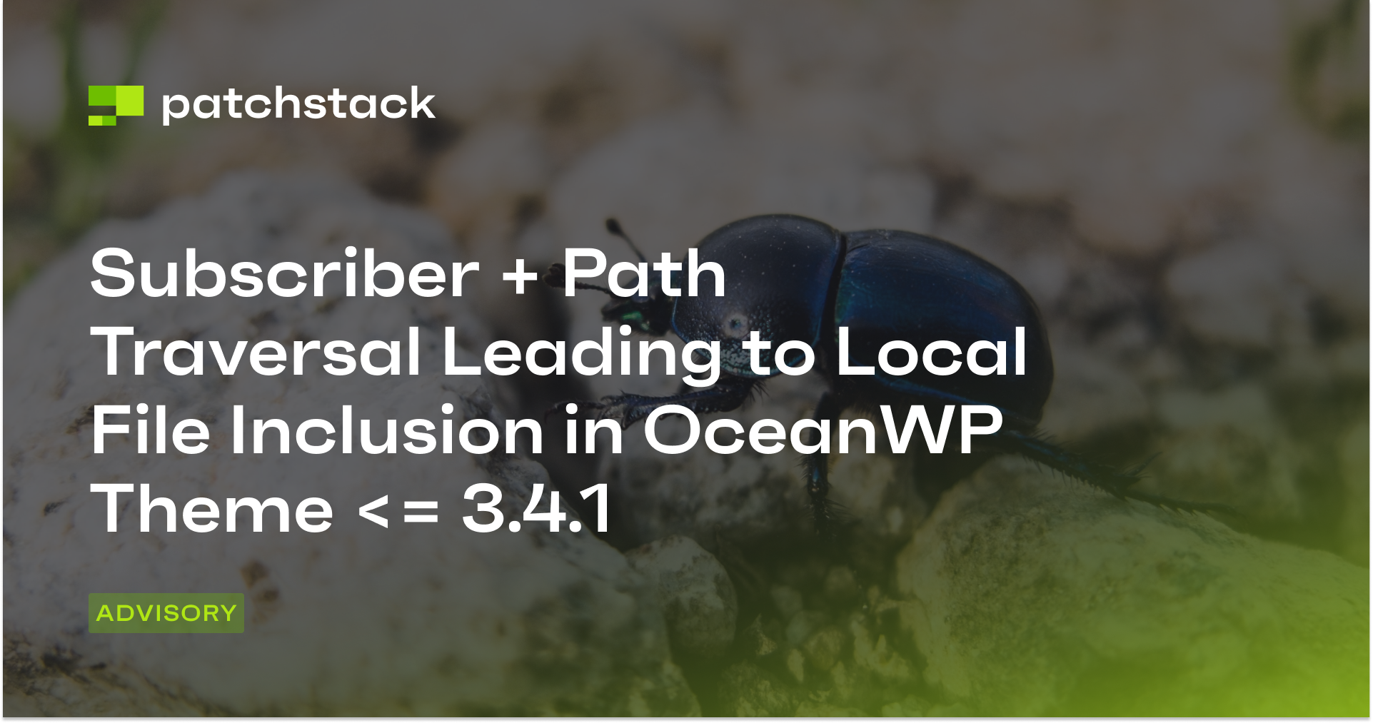 Security Vulnerability In OceanWP Theme Security Vulnerability In OceanWP Theme