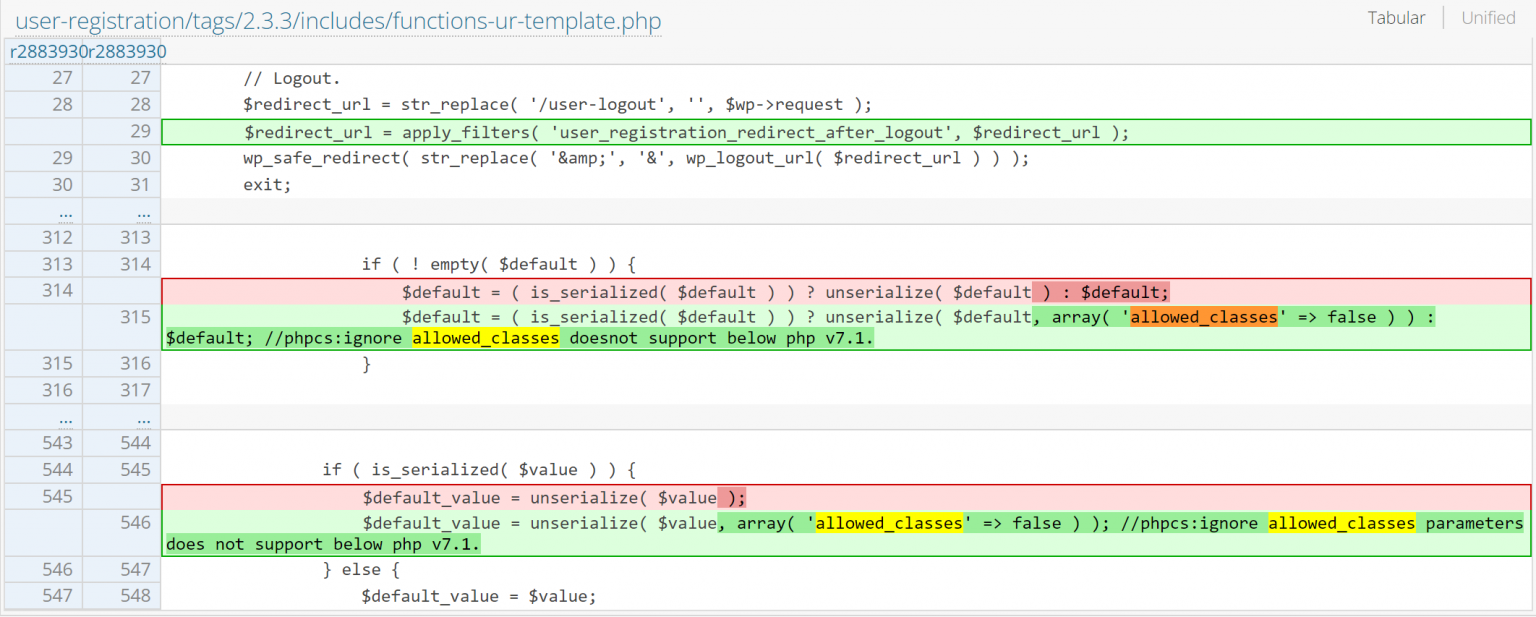 User Registration Plugin Vulnerability - Patchstack