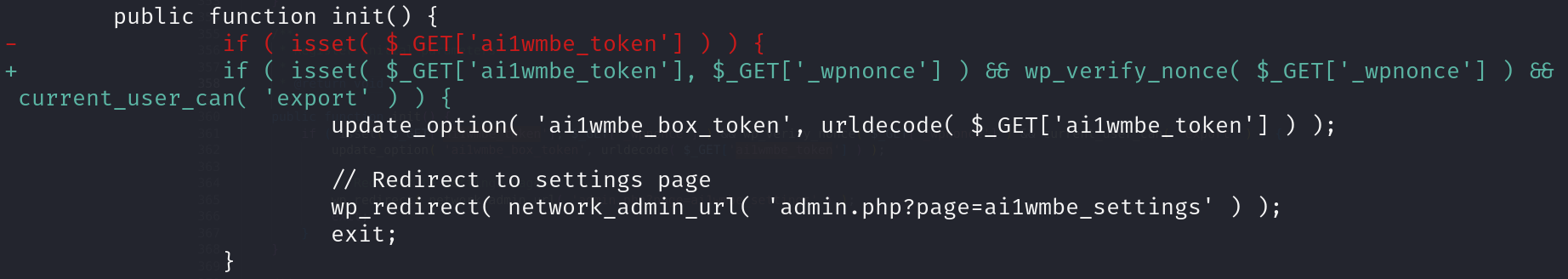 Vulnerability in All-in-One WP Migration extensions - Patchstack