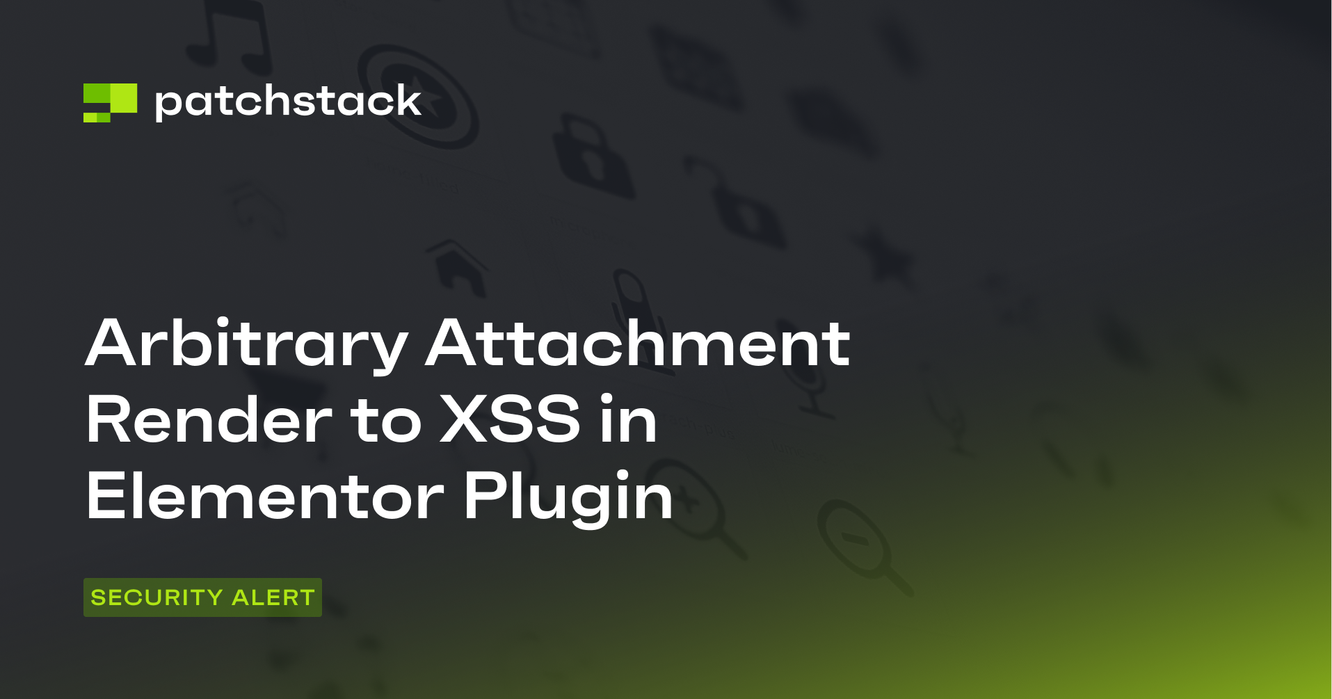 Arbitrary Attachment Render to XSS in Elementor Plugin