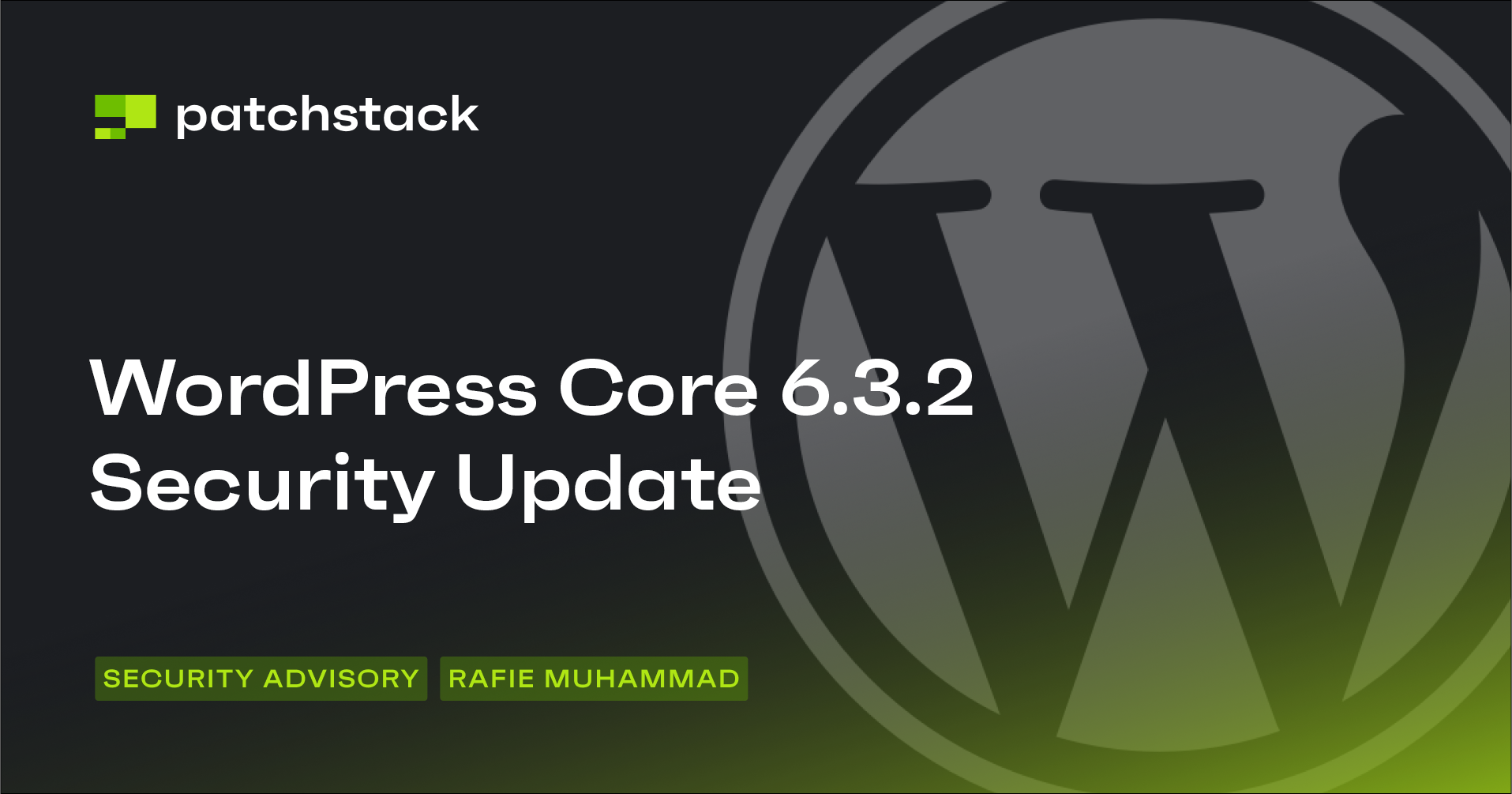 Wordpress 6 3 2 Security Update Technical Advisory Patchstack
