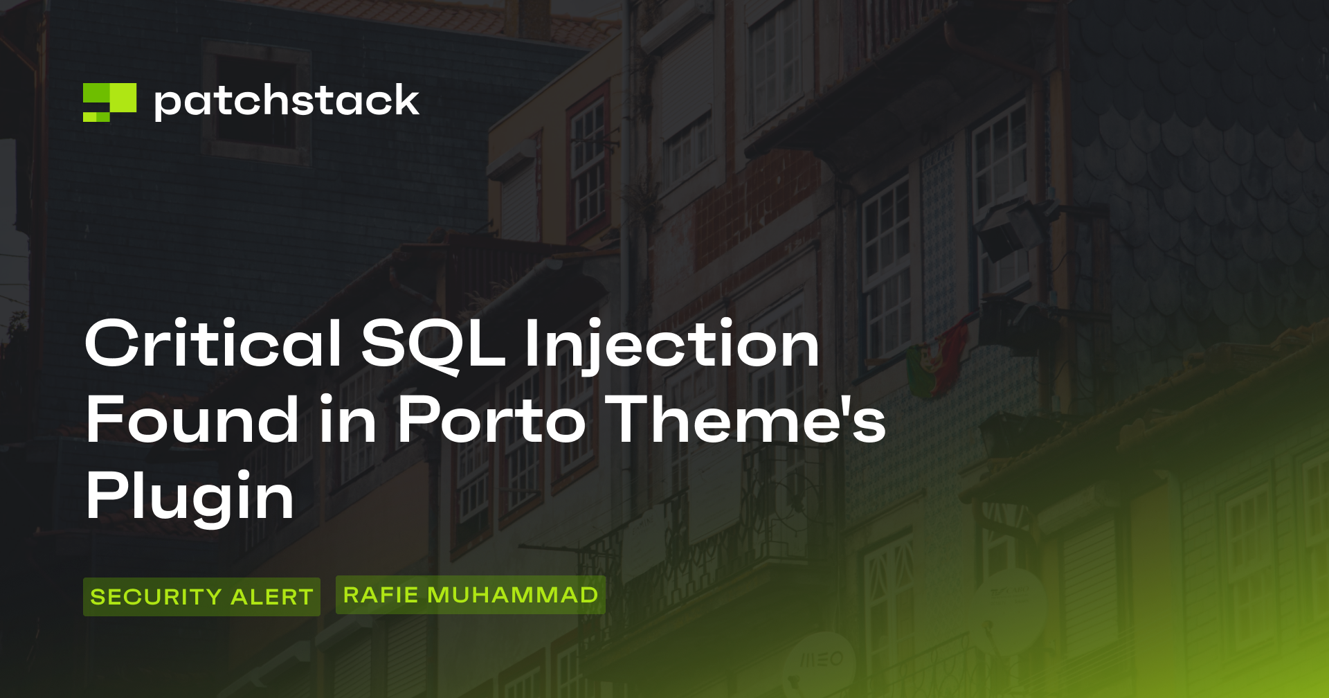 Critical Vulnerability In Porto Theme S Plugin Patchstack
