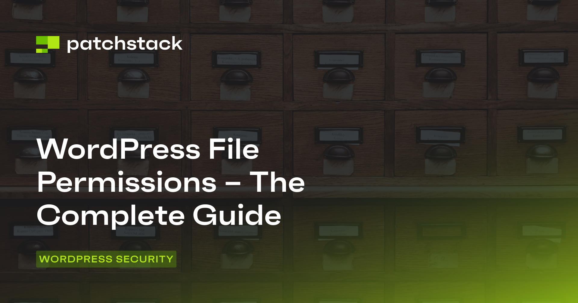 WordPress File Permissions – The Complete Guide - Patchstack