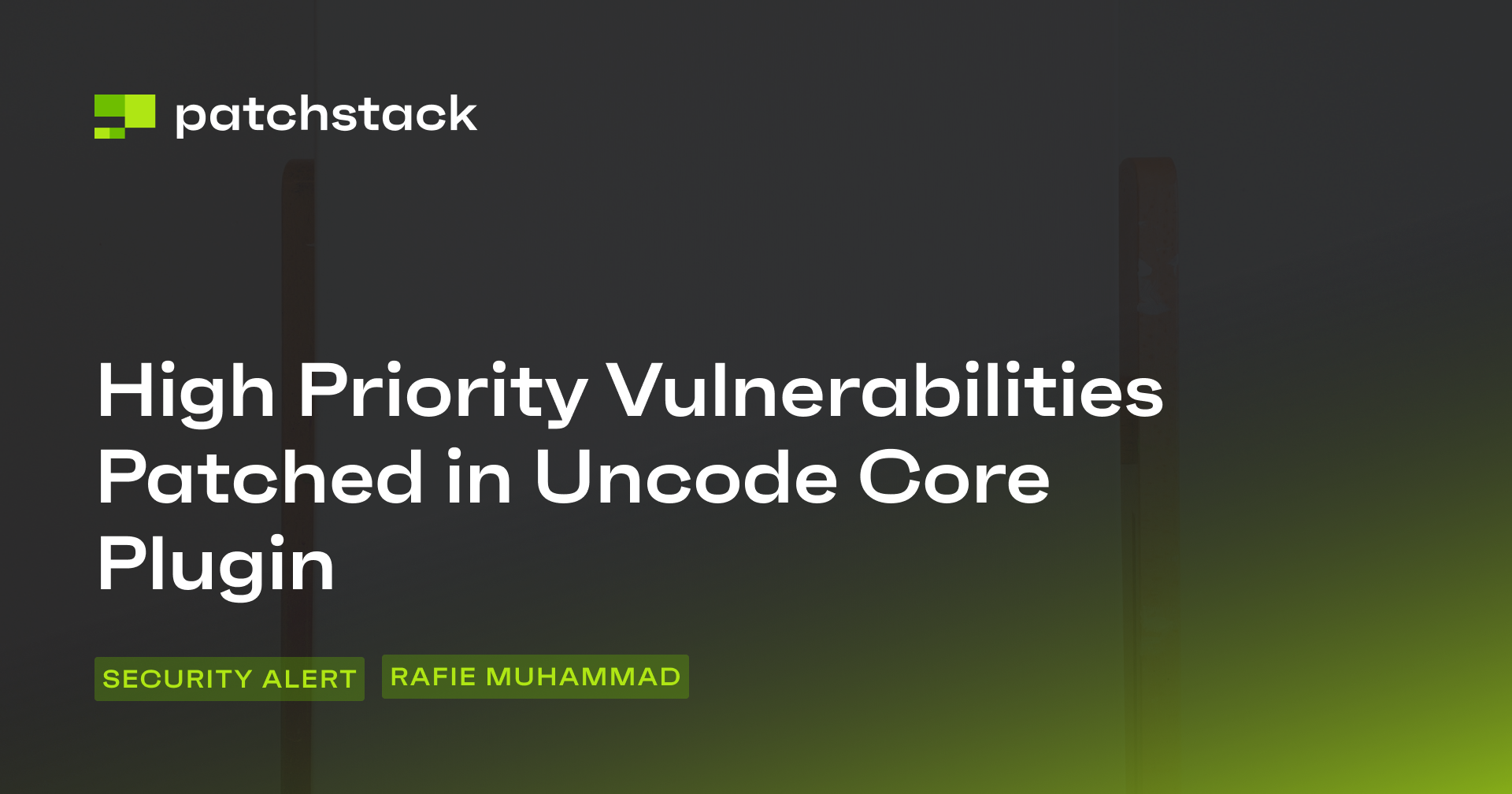 High Priority Vulnerabilities in Uncode Core Plugin - Patchstack