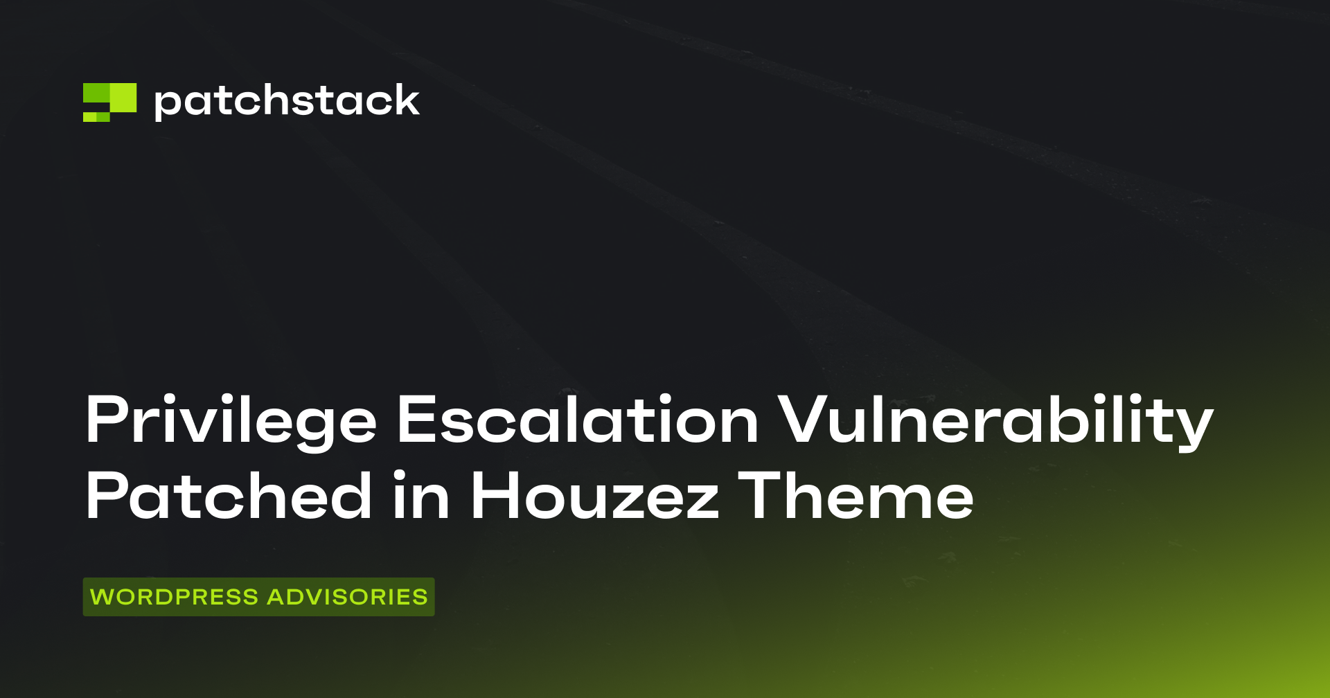 Privilage Escalation Vulnerability Patched in Houzez Theme