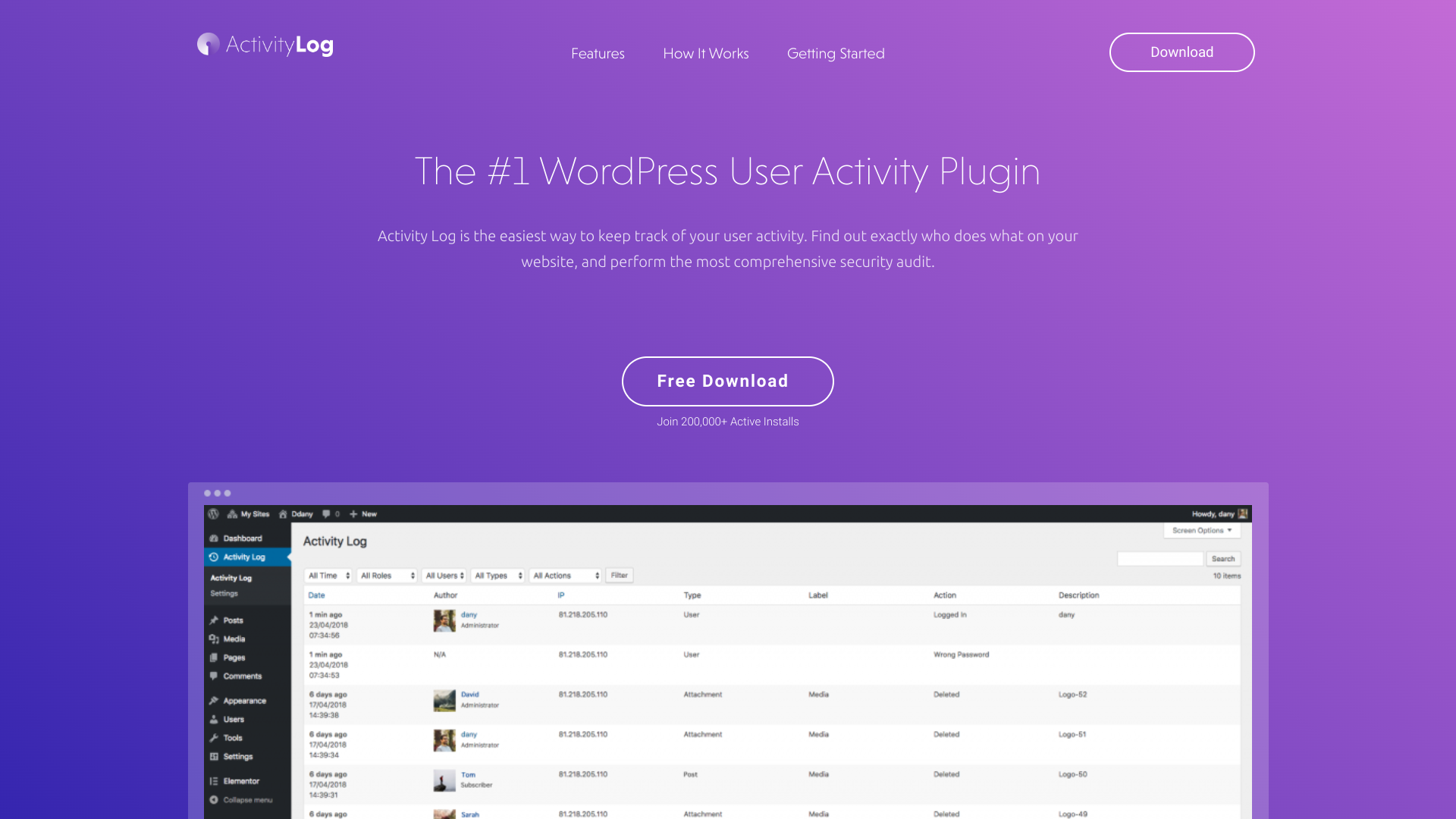 The Best WordPress Activity Log Plugins - Patchstack