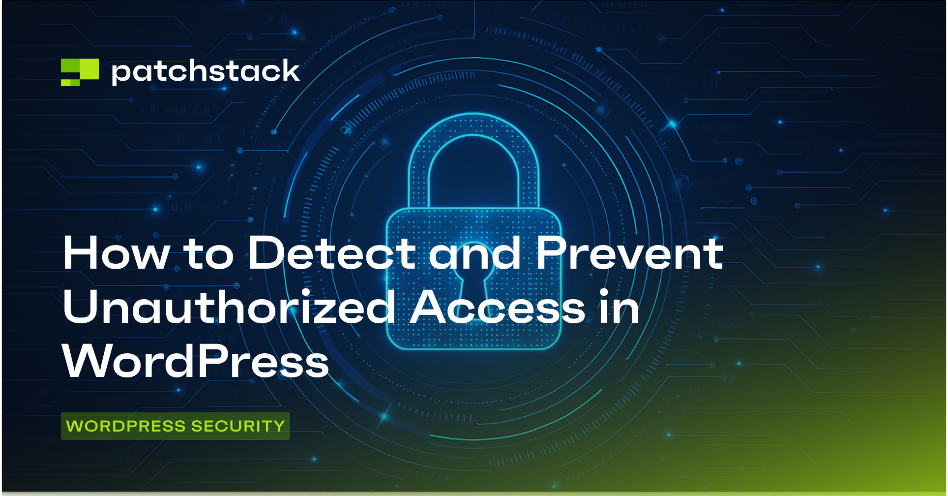 How to Detect and Prevent Unauthorized Access in WordPress - Patchstack