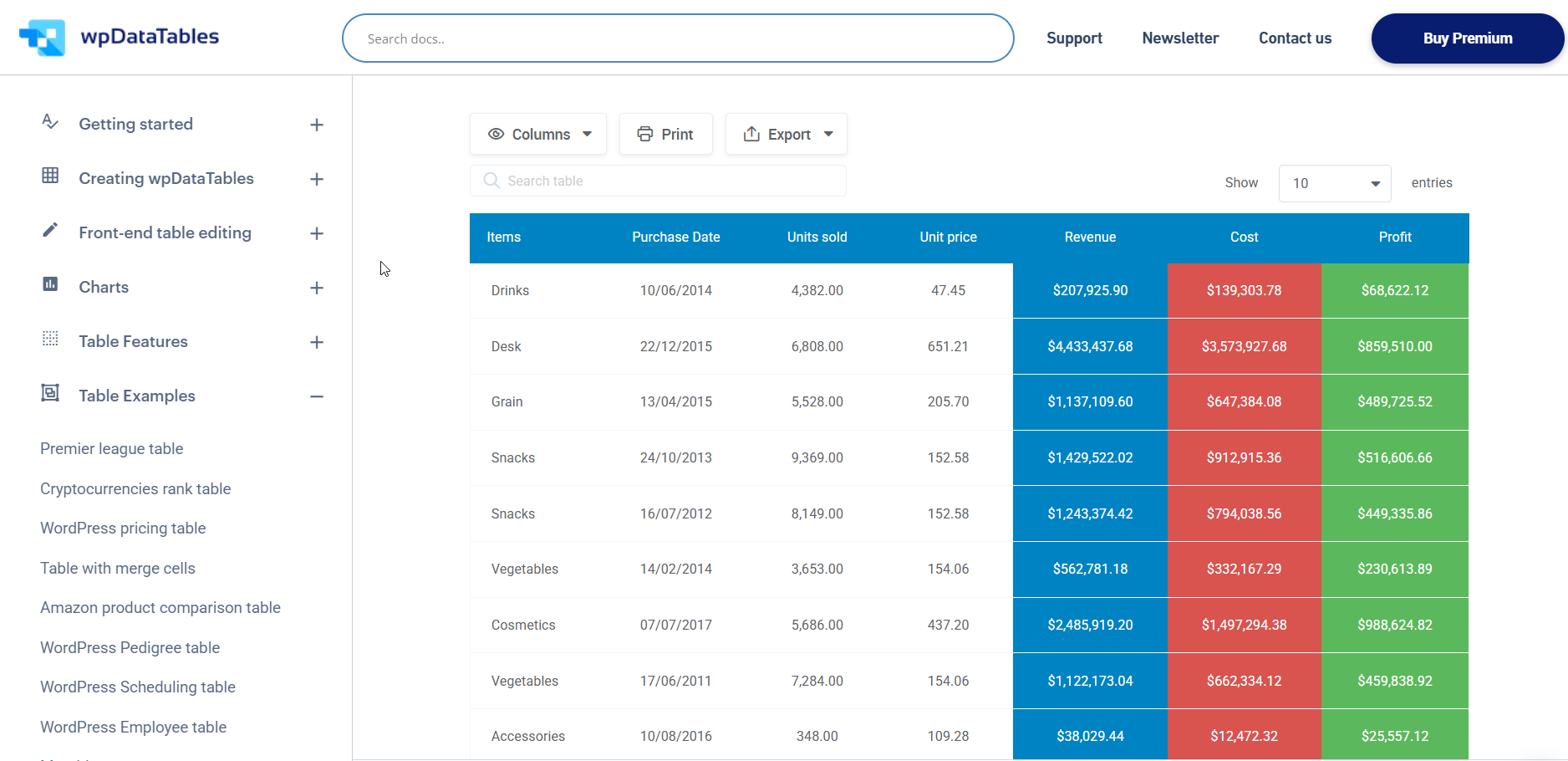 The 7 Best WordPress Table Plugins (Ranked by Quality & Security) - Patchstack