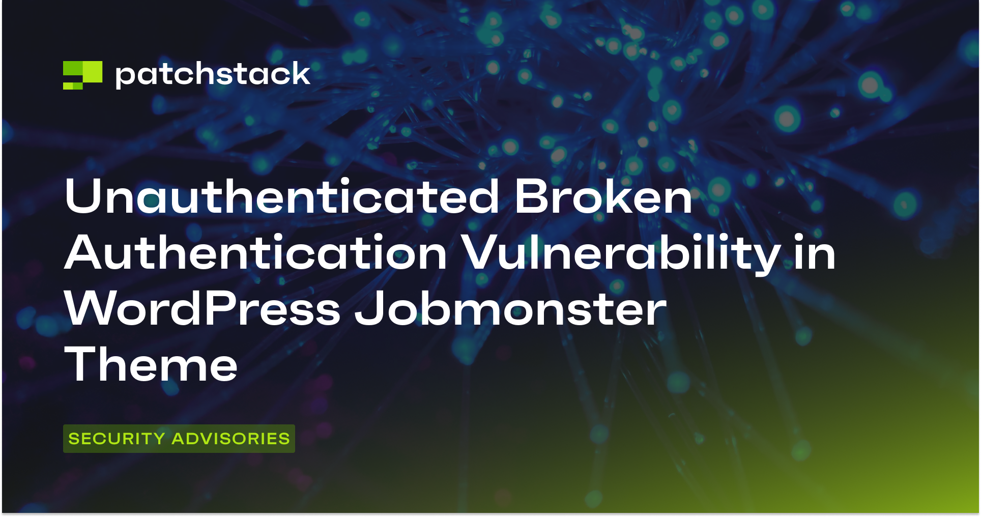 Unauthenticated Broken Authentication Vulnerability in WordPress Jobmonster Theme - Patchstack
